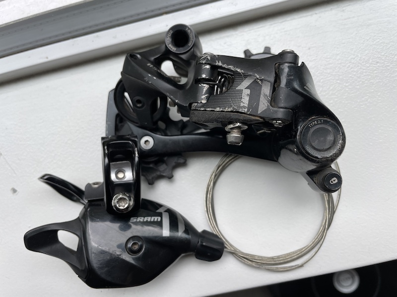 Sram X1 11 speed shifter and derailleur For Sale
