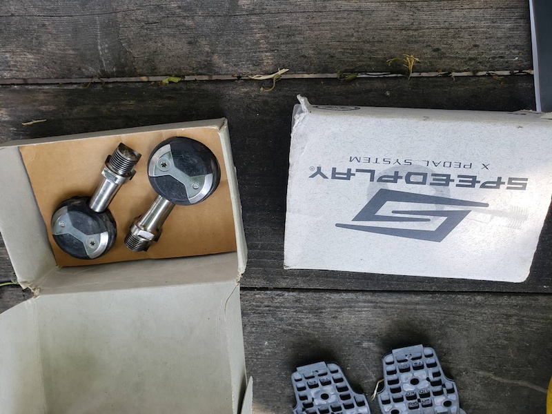 Speedplay X-1 Ti Pedals + New Cleats + Shoes For Sale