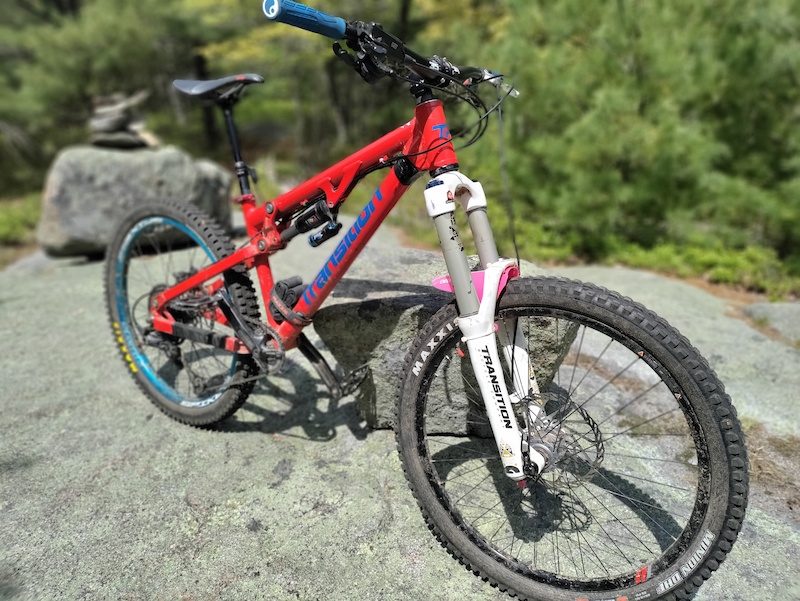 2011 Transition Bottlerocket v4 medium w/ Dropper & Extras For Sale