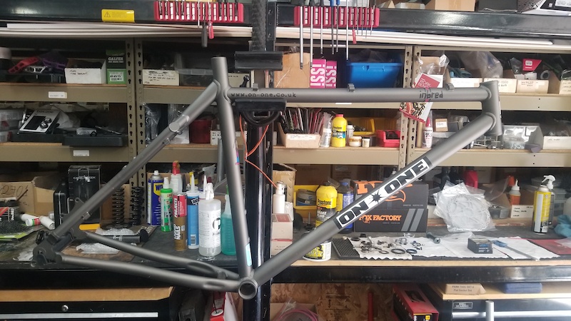 2006 On One Inbred Titanium 26" frame For Sale