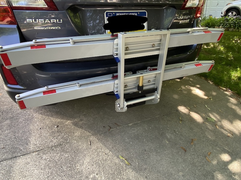 2020 1UP USA 2” Heavy Duty double bike rack For Sale