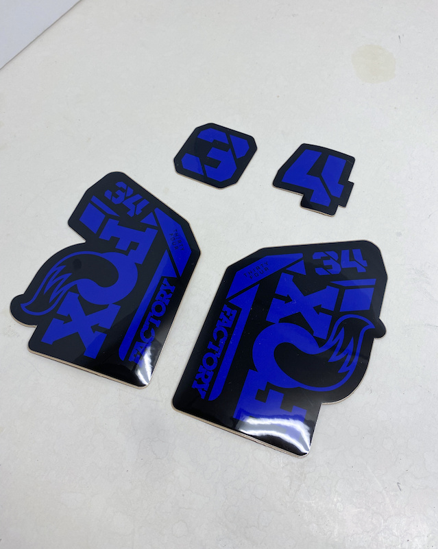 FOX 34 2021 style fork decals For Sale