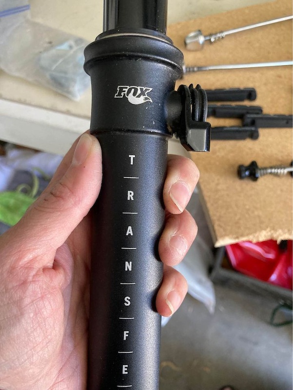 Fox Transfer External Cable Dropper Post NEW For Sale