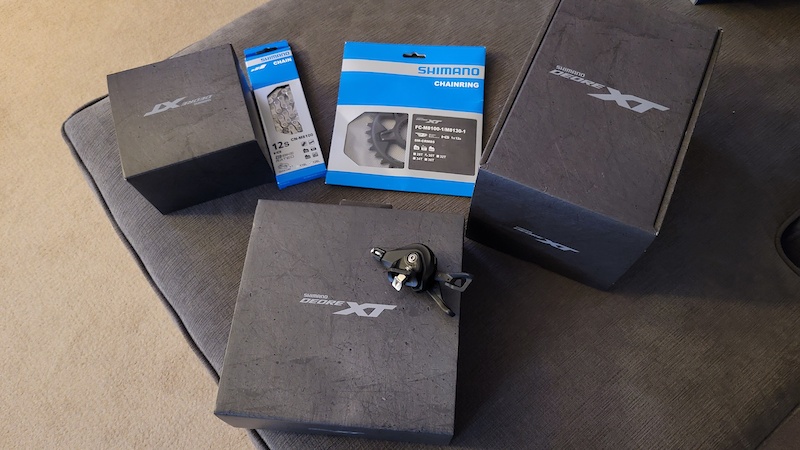 2022 Shimano XT 12-speed groupset For Sale