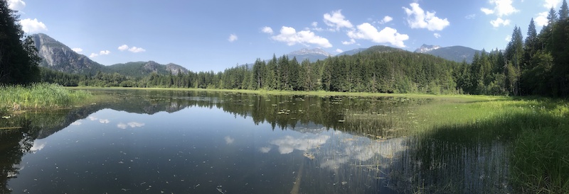 Shadow Lake loop Multi Trail - Whistler, British Columbia