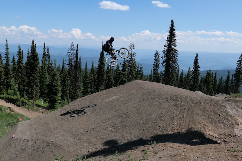 Title Line Mountain Biking Trail - Vernon, BC