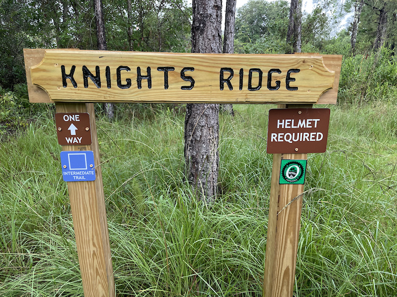 Knights Ridge (Red) Mountain Biking Trail - Orlando