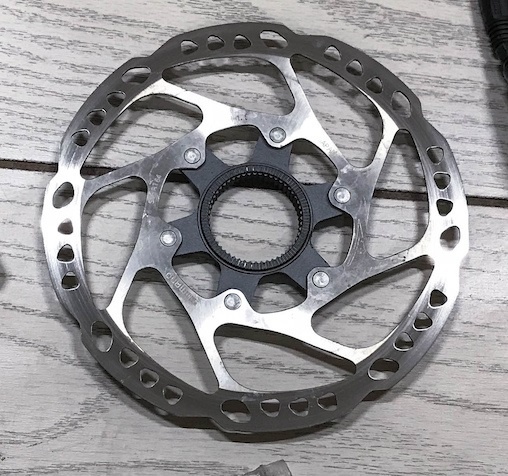 Shimano RT64 centerlock rotor 160mm For Sale