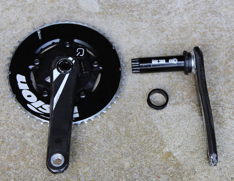 2017 Quarq Riken - Fusion crank - 52/38 - 170 BB30 For Sale