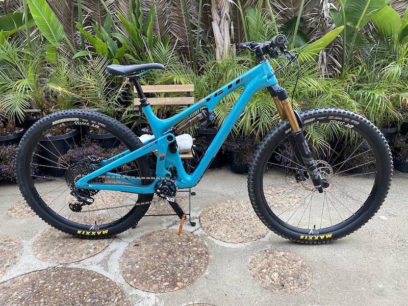 2019 Yeti Sb130 Turq X01 Eagle Bike Turquoise, Large For Sale