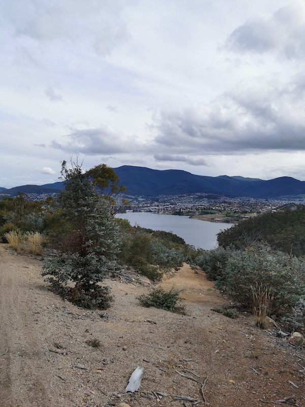 Shag Ridge Climb Mountain Biking Trail - Hobart