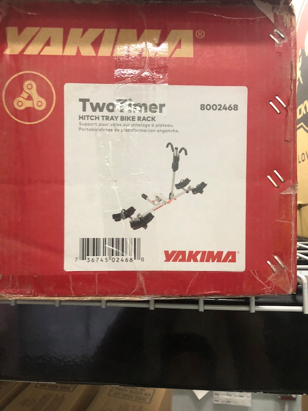 2021 Yakima TwoTimer Bike Rack For Sale