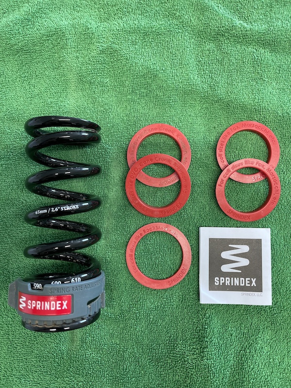 2021 Sprindex Adjustable rear shock coil spring For Sale