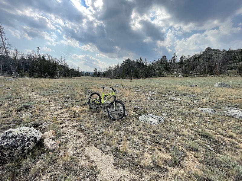 Blue Ridge Mountain Biking Trail - Lander, Wyoming