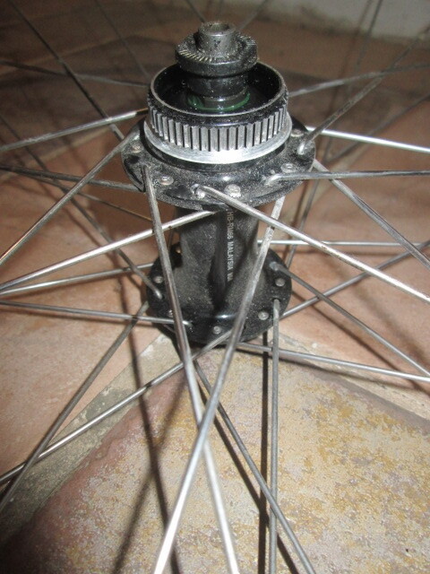 AlexRims Ace19 700c FRONT WHEEL w/centerlock hub For Sale