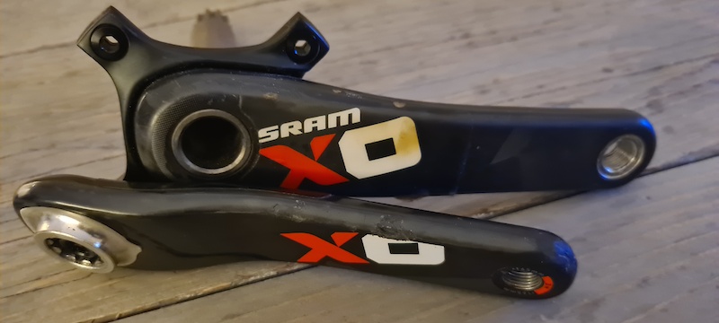 sram xo carbon cranks 165 DH For Sale