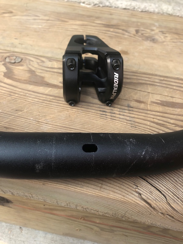 2021 Ride Alpha bar and stem Ebike internal routing For Sale