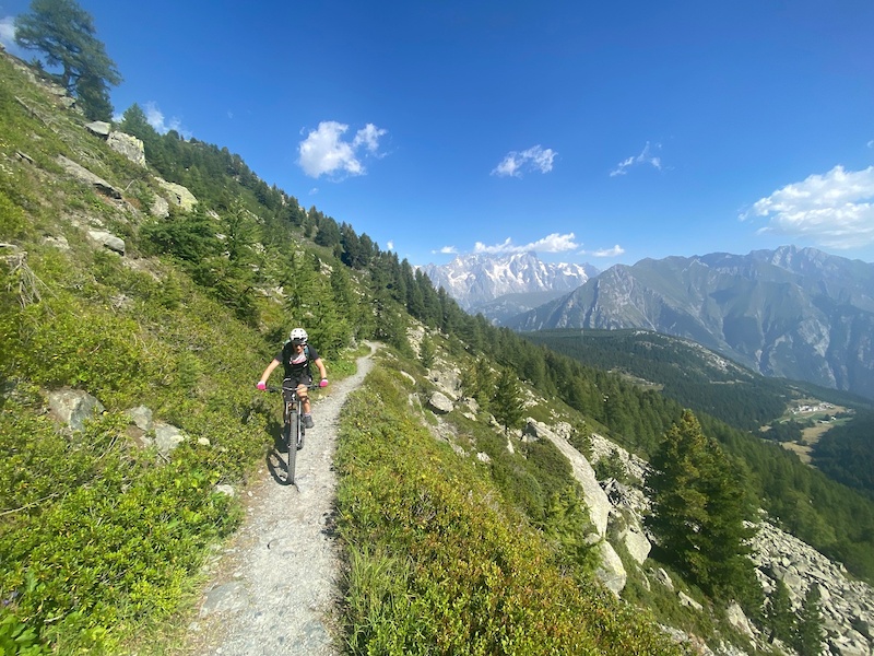 La Thuile Hors Bike Park Mountain Biking Route | Trailforks