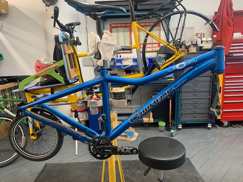 2014 Canfield Yelli Screamy hardtail frame size small For Sale