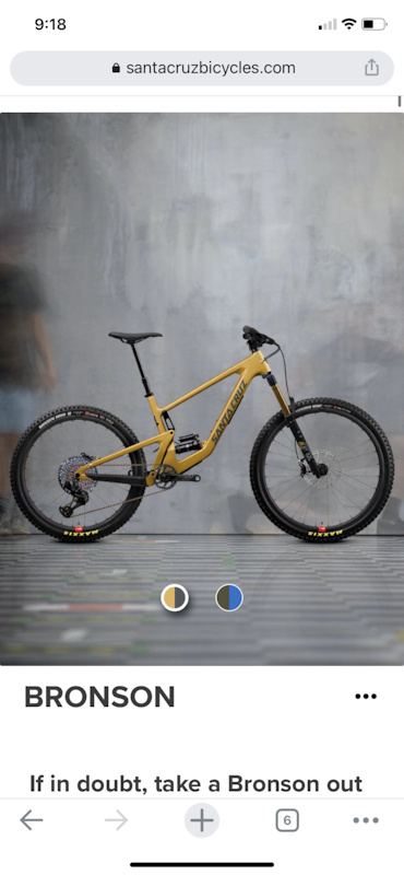 2022 Bronson CC medium frame For Sale