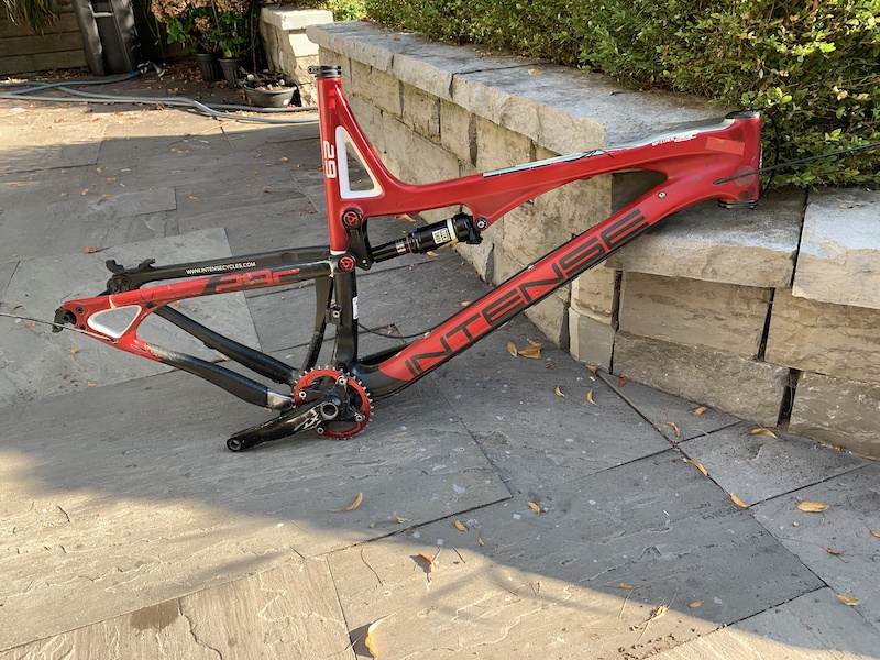 2015 Intense Spider 29C Frame w Shock, Cranks, BB, Etc. For Sale