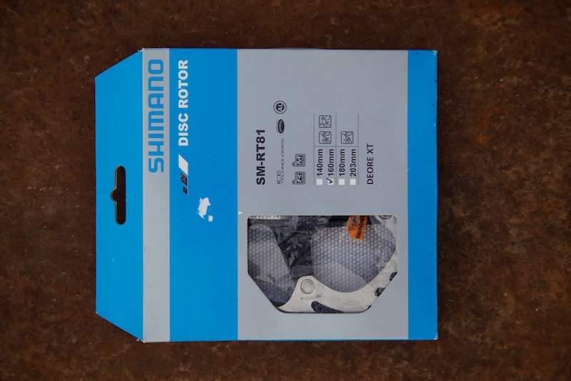 2019 Brand New Shimano RT81 XT 160mm Rotor! For Sale