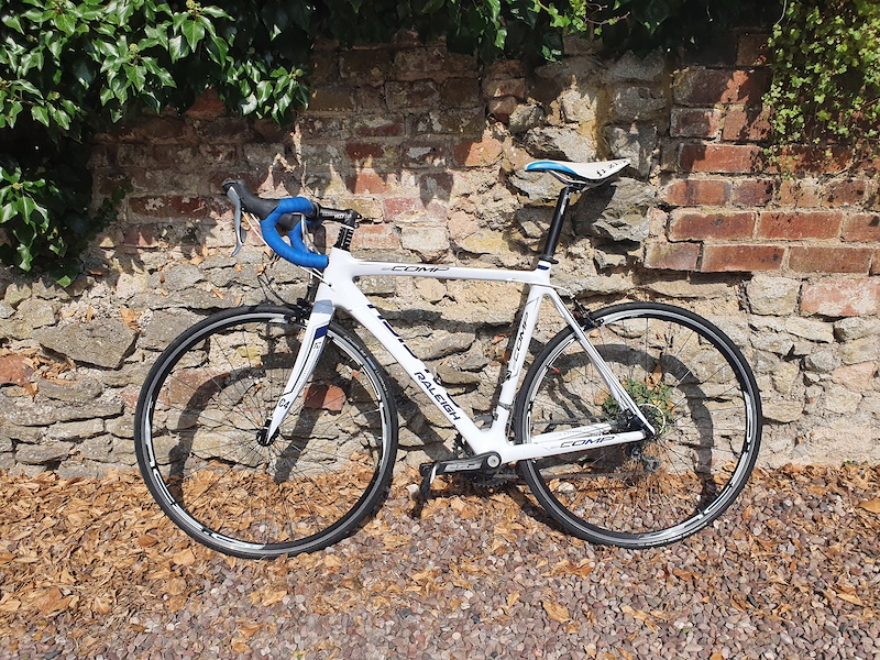 White Raleigh SP Comp, Carbon 54cm Frame For Sale