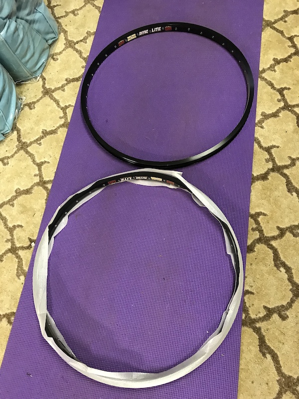 Sun ryno lite XL welded 36 hole rims For Sale