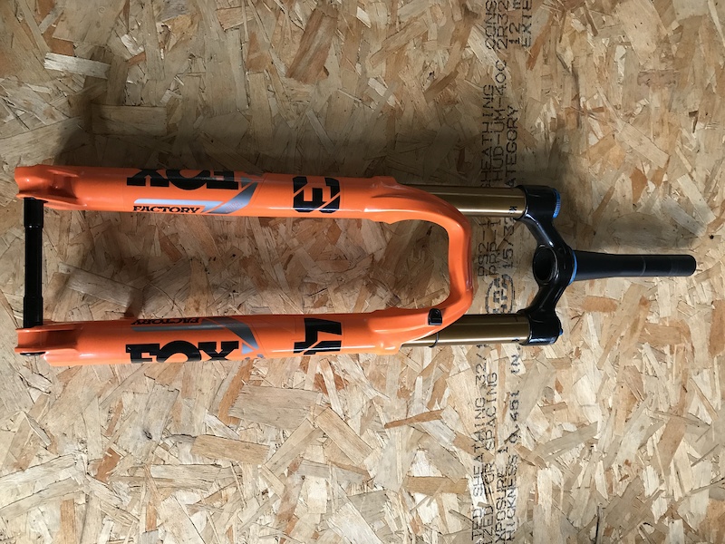 2021 Fox 34 Factory Grip 2 140mm 29' ORANGE LOWERS For Sale