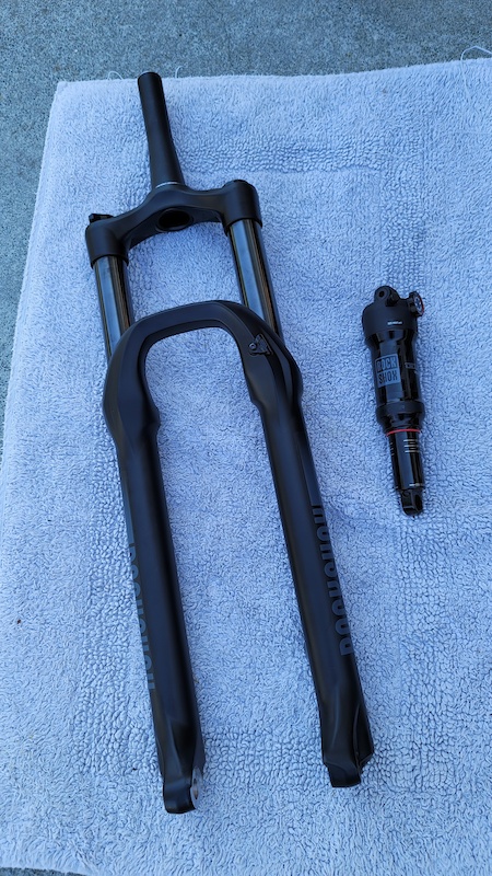 2021 Rockshox 35 Silver TK, 160mm travel TurnKey damper For Sale