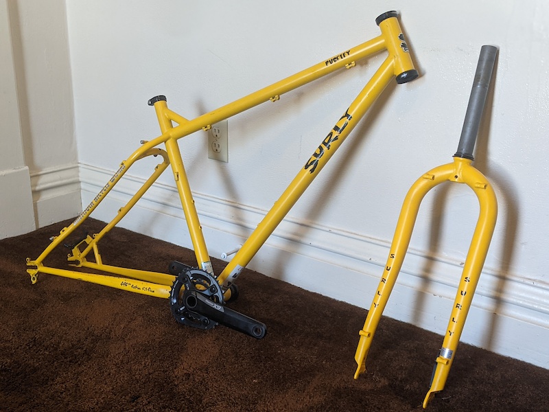 2013 Surly Pugsley frame Set with extras For Sale