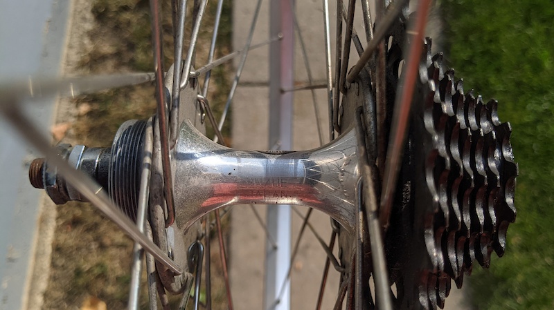 Tandem Rear Wheel - 140mm w/ 7 spd cassette For Sale