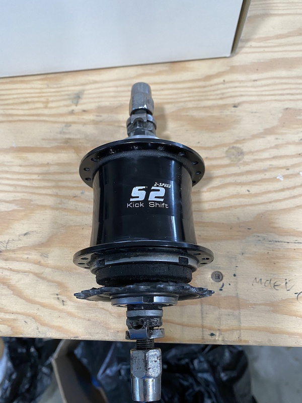 2010 2 speed s2 kick shift sturmey archer rear hub For Sale