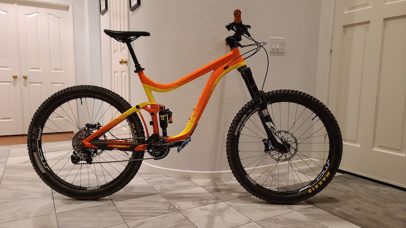 2015 Giant Reign 1 Full Suspension For Sale