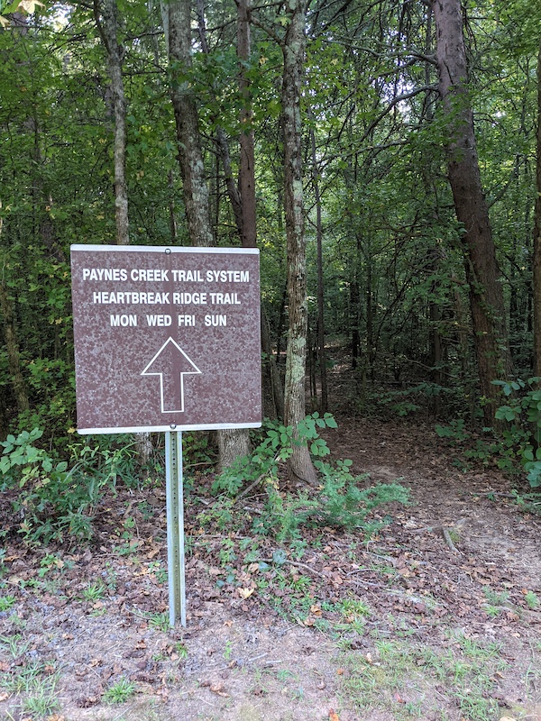 Heartbreak Ridge Mountain Biking Trail - - Georgia
