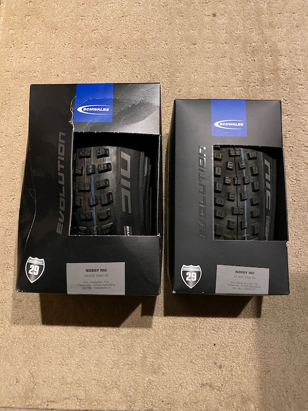 2020 29er Nobby Nic by Schwalbe Addix MTB Tires For Sale