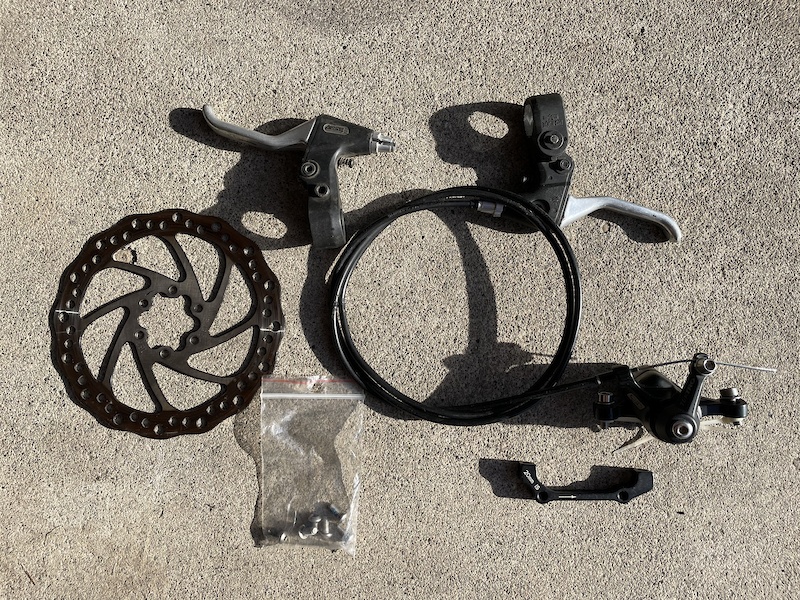 Mechanical disk brake set For Sale