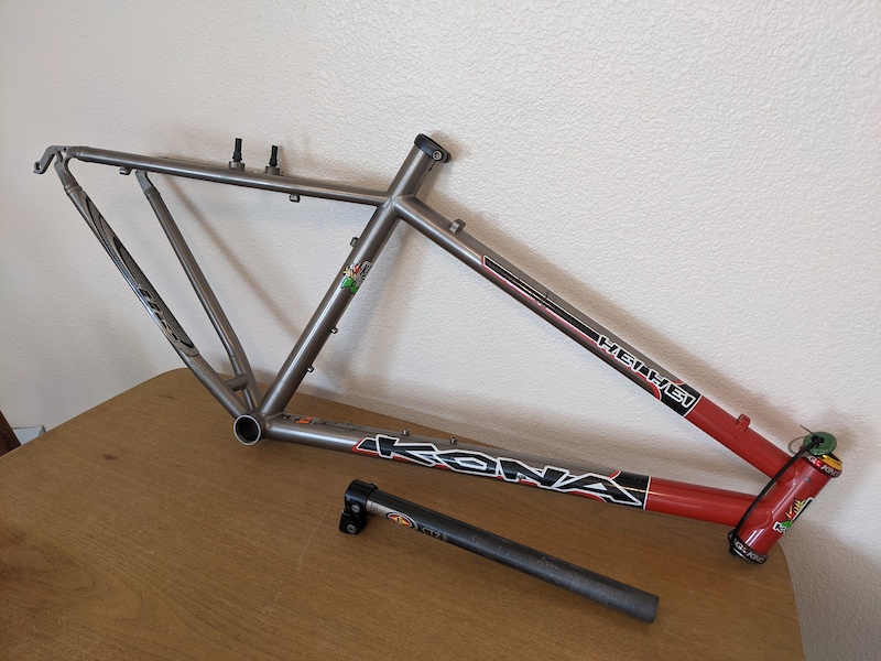 1999 Kona Hei Hei Ti made in USA hardtail 17" For Sale