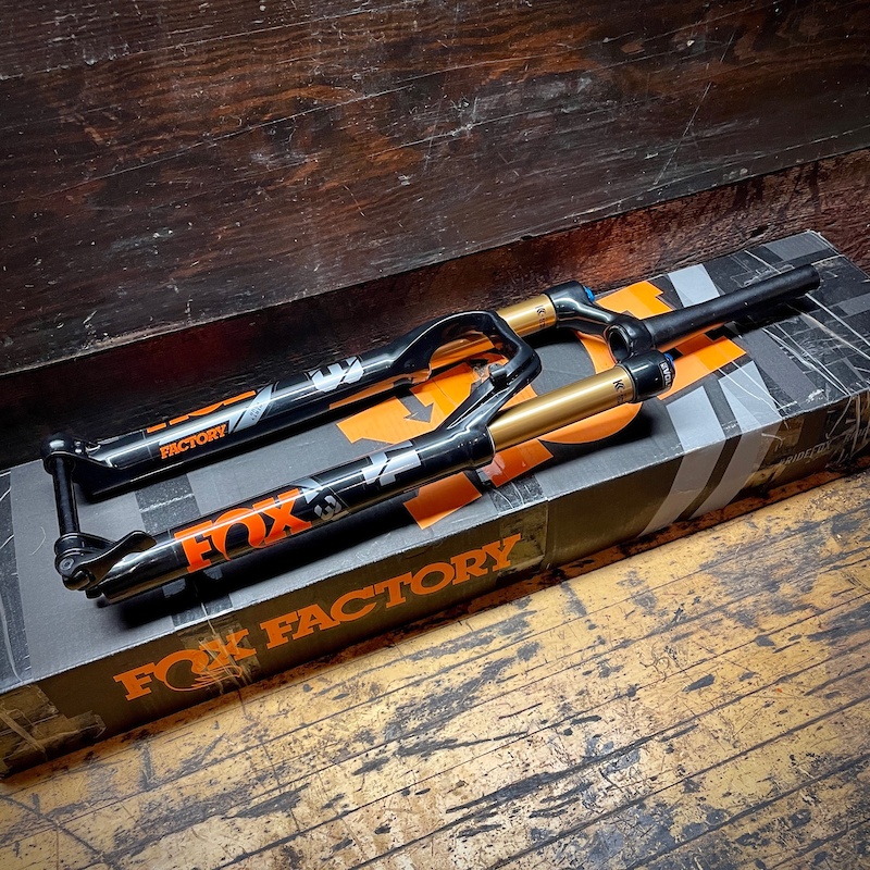 2021 FOX 34 Factory 130 Fit4 Boost Trail Fork Shock Kashima For Sale