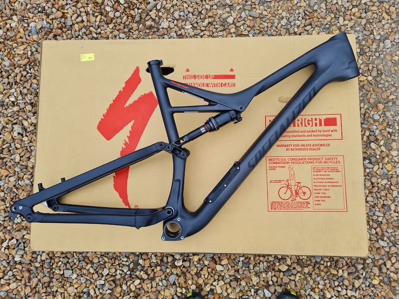 2018 Specialized Stumpjumper FSR Carbon 29 XL Frame+Shock For Sale