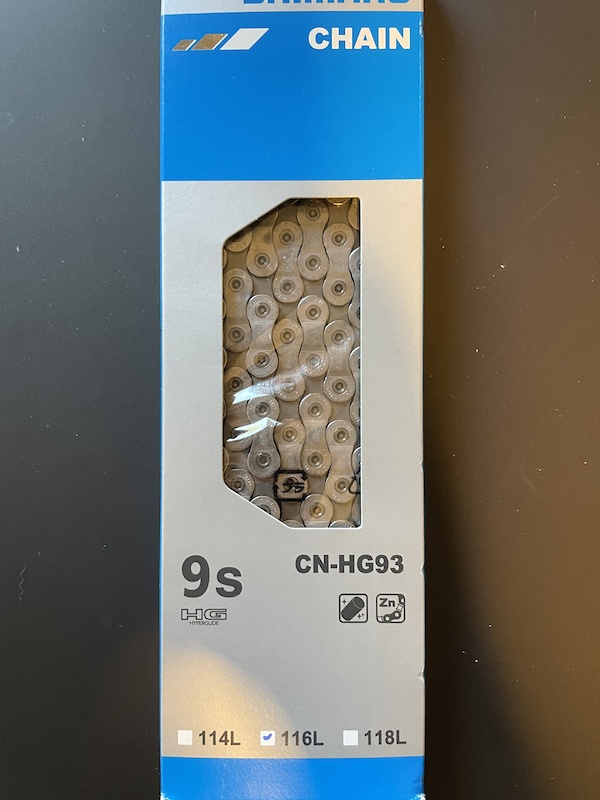 Shimano CN--HG93 9 Speed Chain For Sale