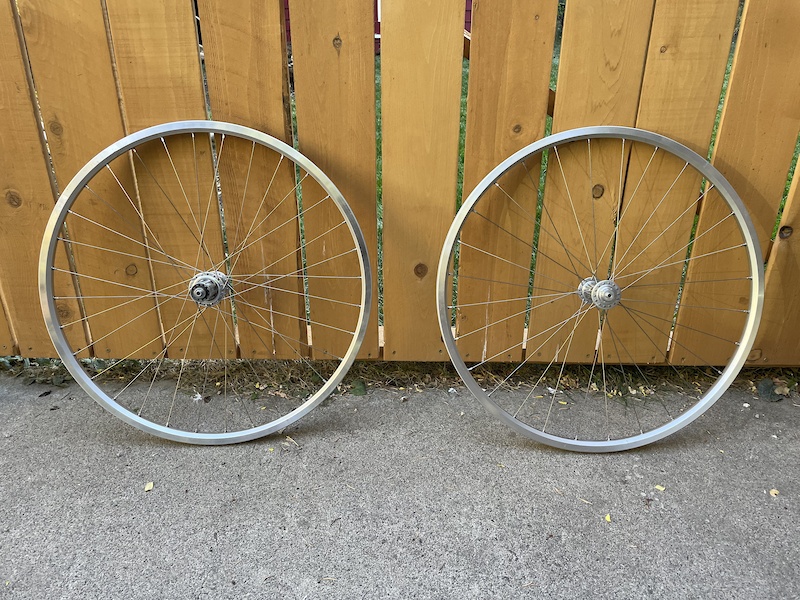 New - Vintage Silver 26” Chris King/Mavic 517 For Sale
