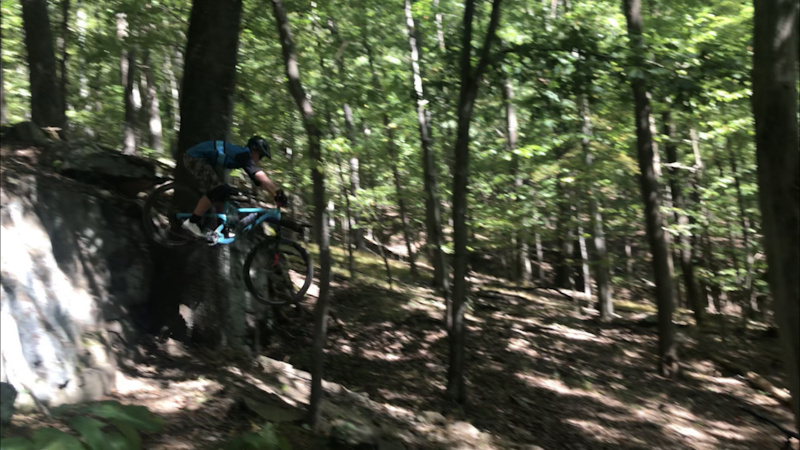 Fall Line Trail Mountain Biking Trail - Fairmont, WV