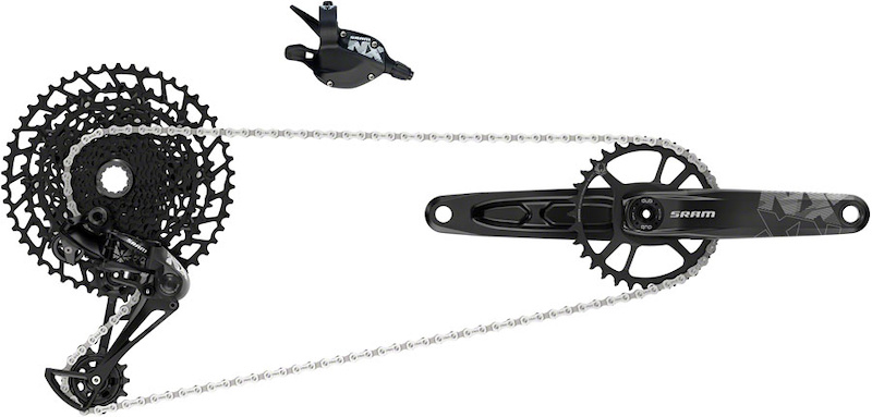 2024 SRAM NX Eagle Groupset: BOOST 141/148: 175mm 32t For Sale