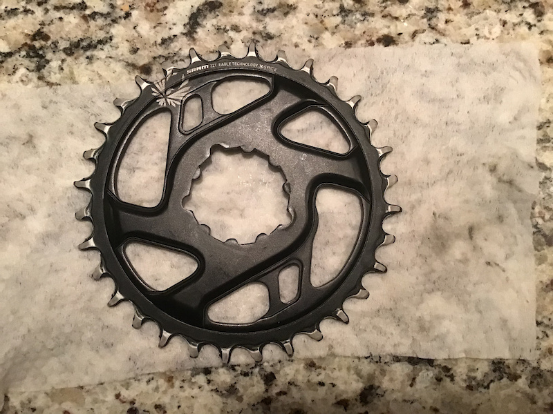 2021 SRAM 32 teeth round chainring 3mm offset For Sale