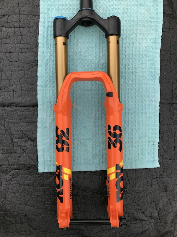 2018 Fox 36 Float 170mm Factory Team Orange 27.5" For Sale