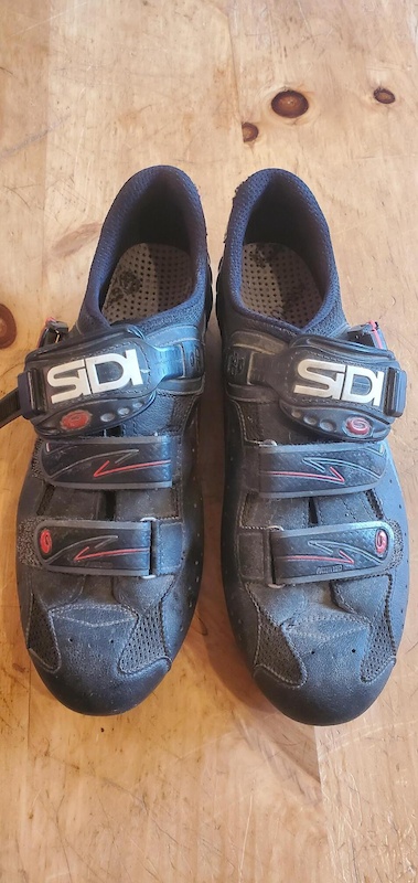2014 Sidi Genius 5 Carbon Road Cycling Shoes sz 44 FREE S/H For Sale
