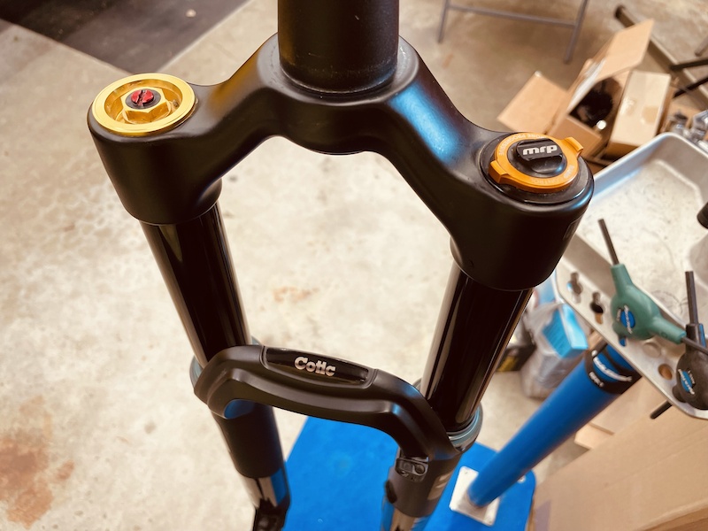 2020 Fox 36 150mm Custom Avalanche Hybrid Coil + Damper For Sale