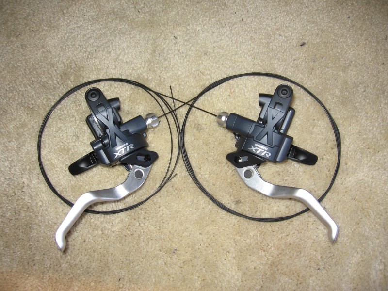 XTR Dual Control Hydraulic Brake/Shift Lever Set - Brand New For Sale