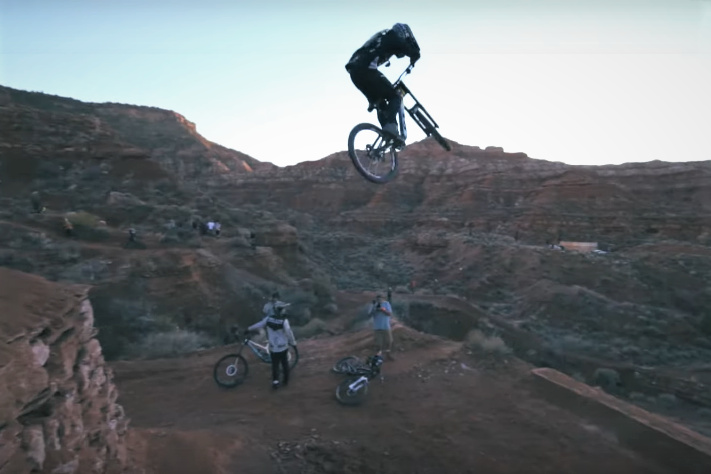 Video: First Practice Hits at Red Bull Rampage 2021 - Pinkbike